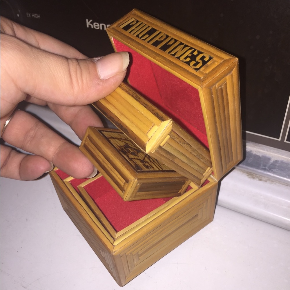 Rare, Vintage, Bamboo Nesting Boxes. Philippines - Gem